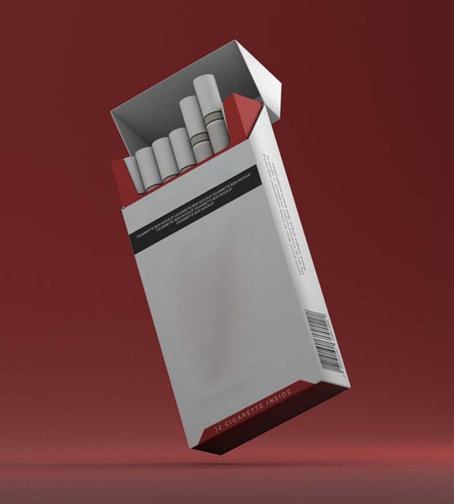 Blank Cigarette Boxes
